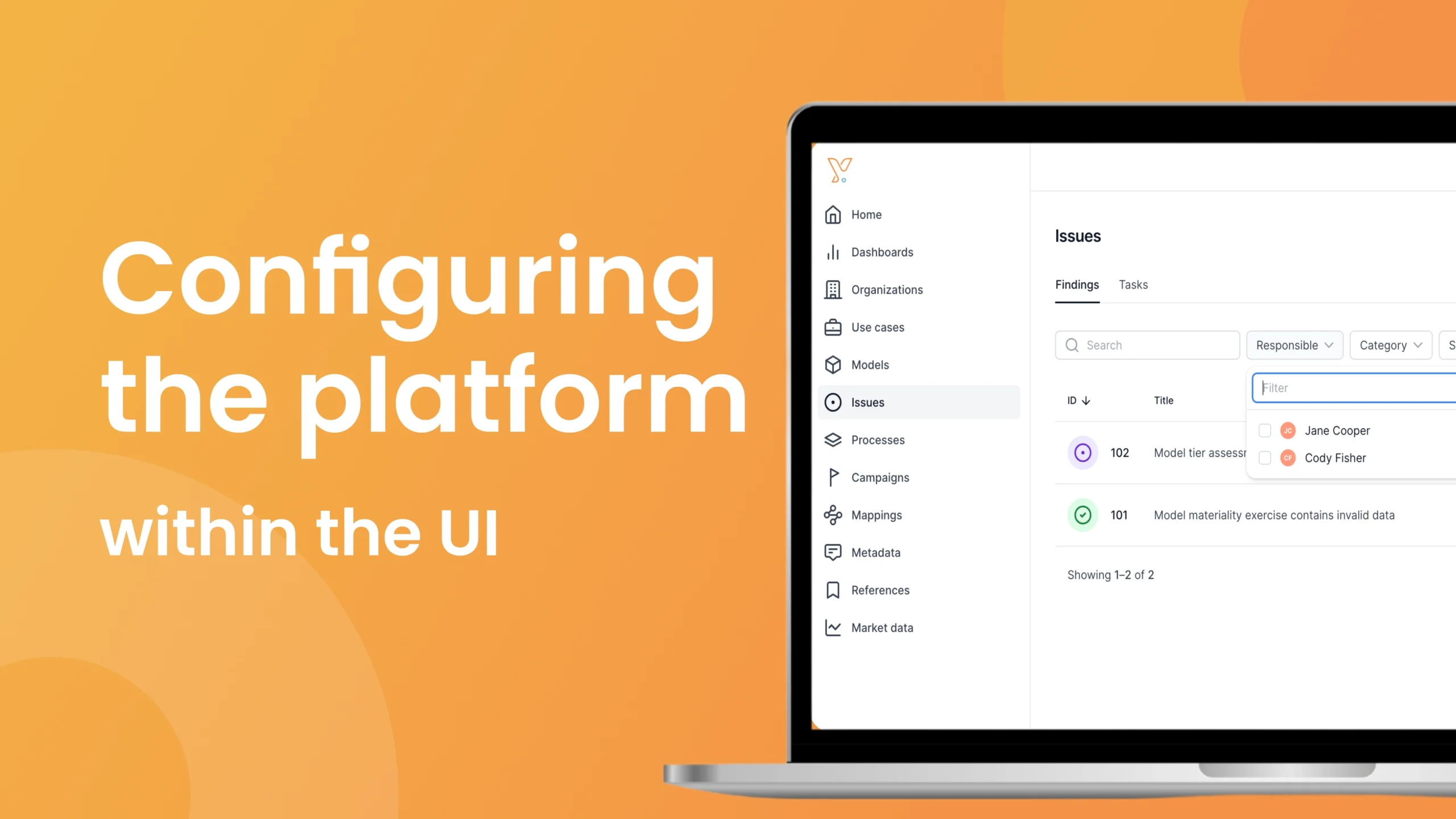 Configuring The Platform Within The UI - Yields.io